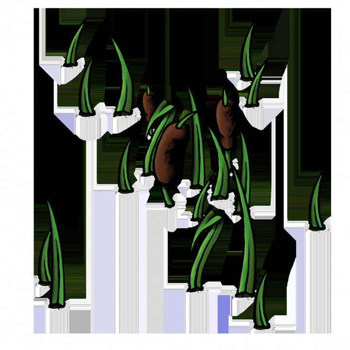 3D Printable Lakes, Oceans, And Underwater Tokens - Digital Terrain Map ...