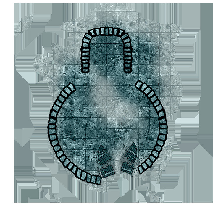 3D Printable Lakes, Oceans, And Underwater Tokens - Digital Terrain Map ...