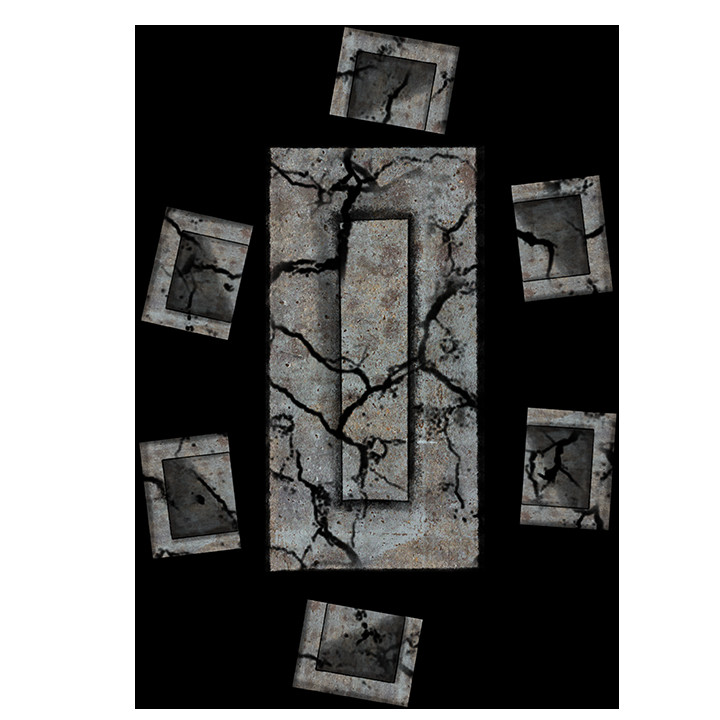 3D Printable Ancient City Ruins Tokens - Digital Map Battle Tokens by ...