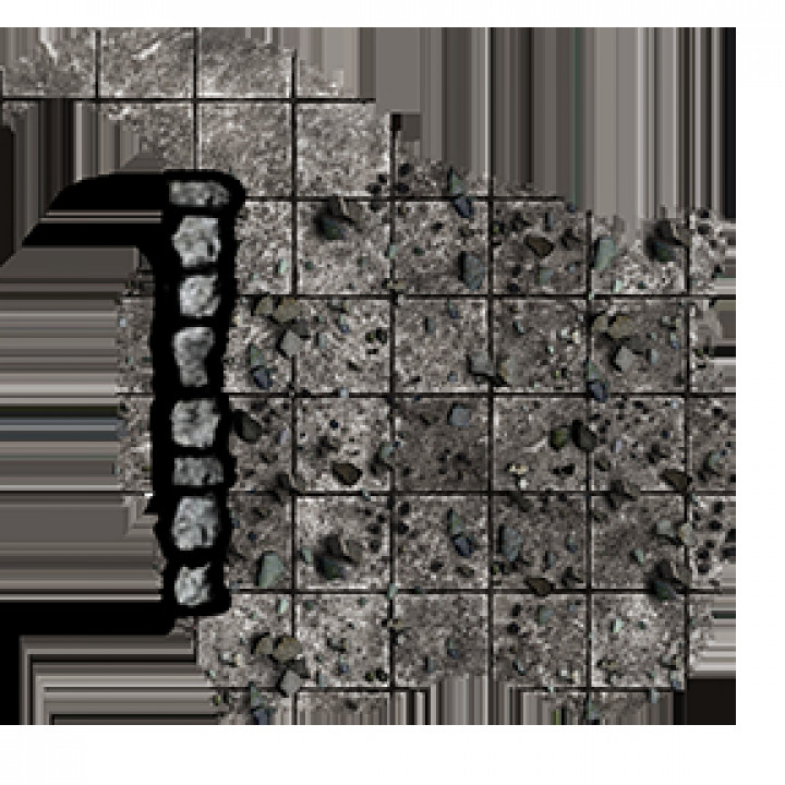 3D Printable Ancient City Ruins Tokens - Digital Map Battle Tokens by ...