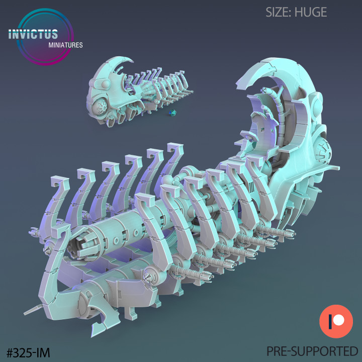 3D Printable Death Ray Arc / Doom Engine / Roving Machine / Space Army ...