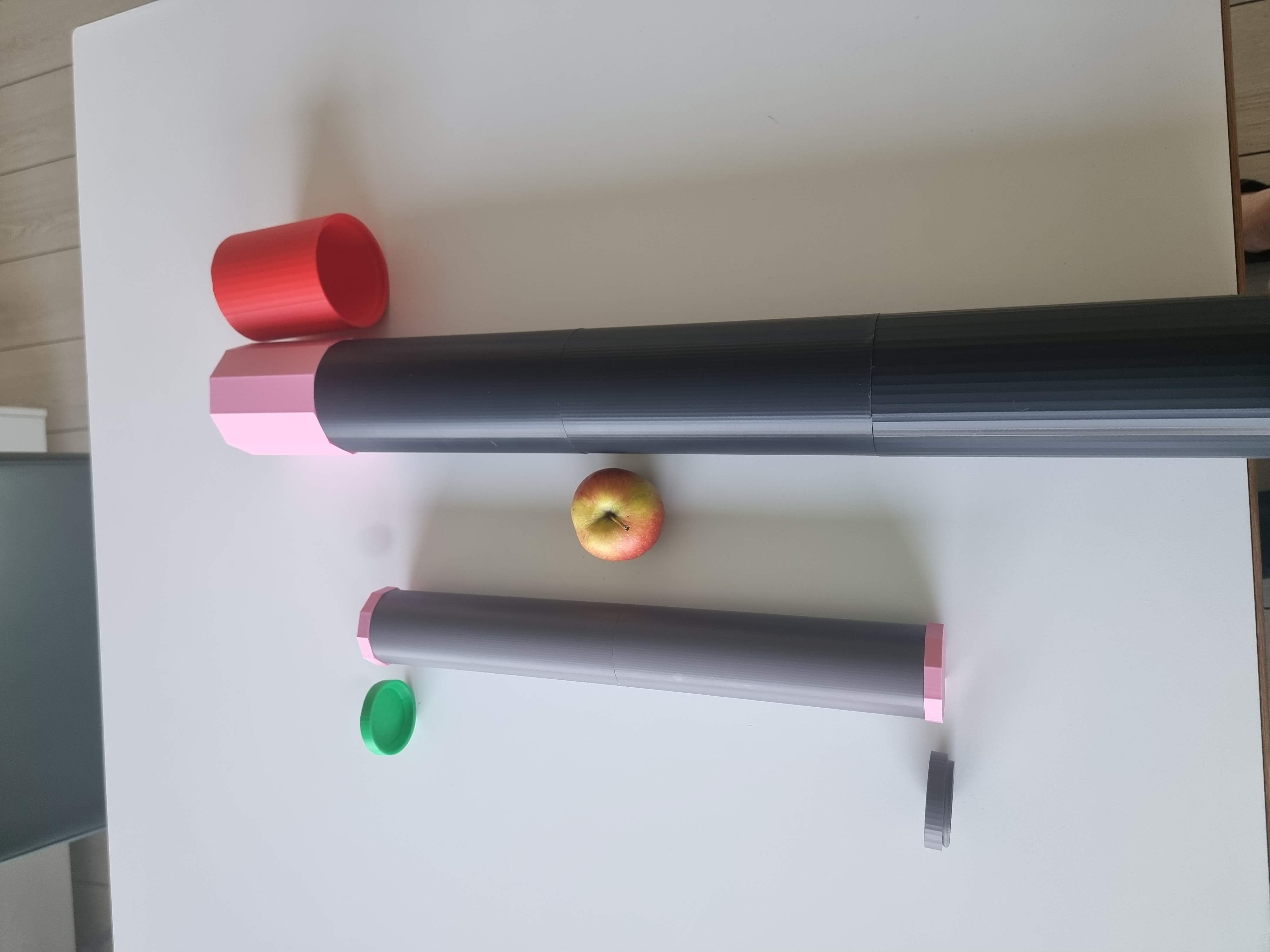 3D Printable AnySize Mat storage by Svend Feldt