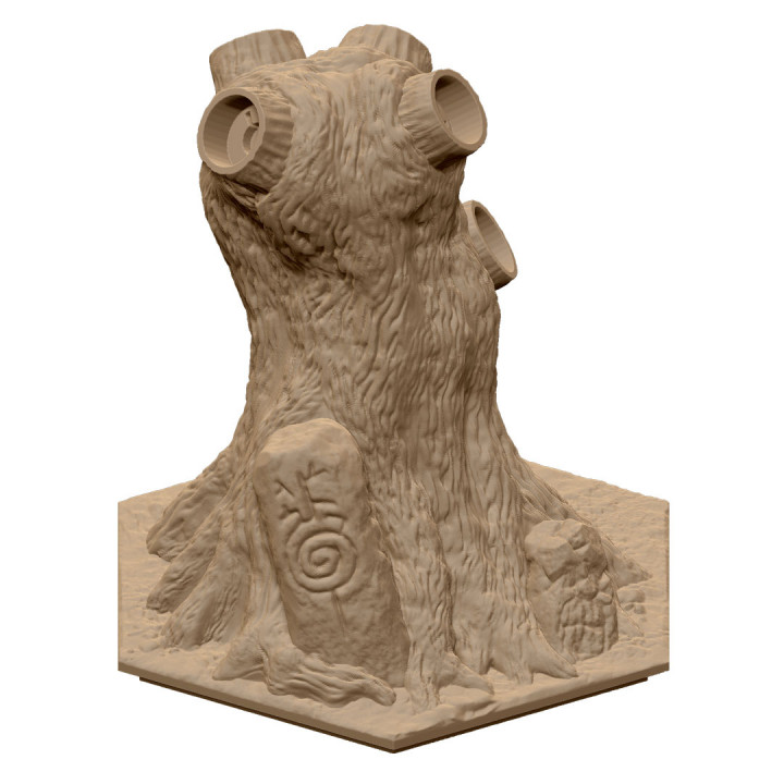 3D Printable Hexhog Tabletops: Woeful Woods by Hexhog Tabletops