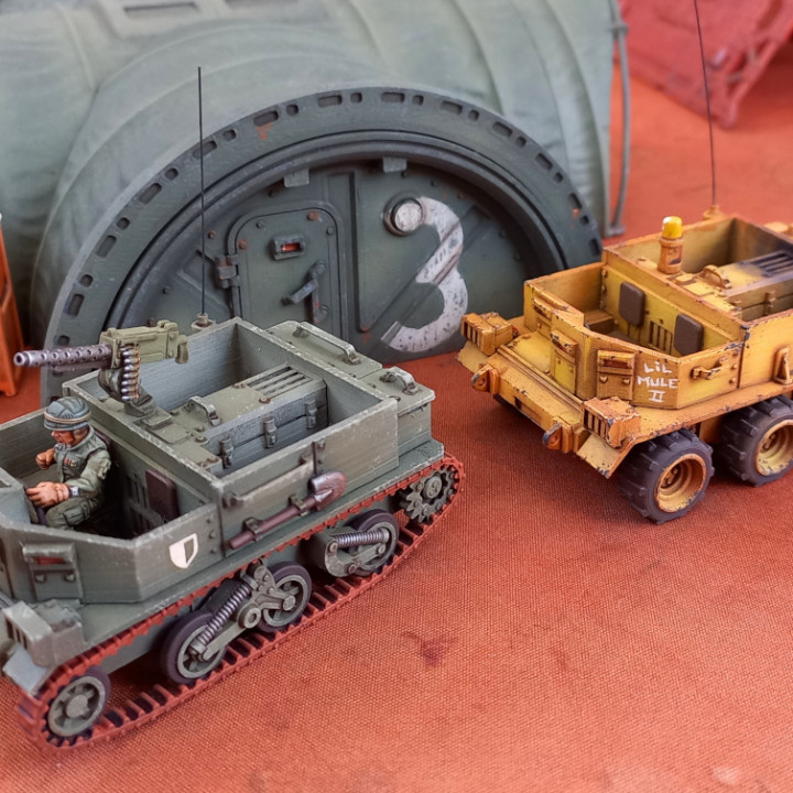 3D Printable Galactic Carrier: 3D Printable for 28mm Wargames by ...