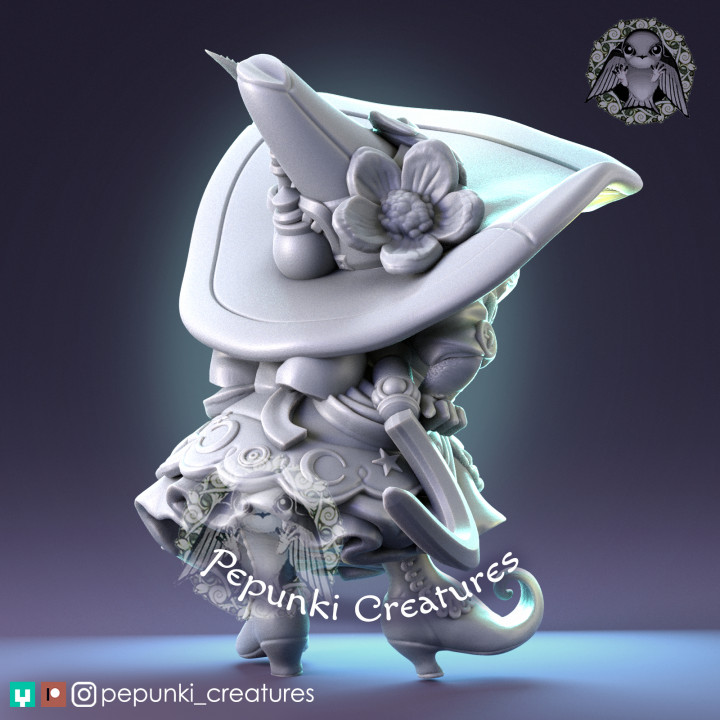 3D Printable Toad Witch by Pepunki Creatures