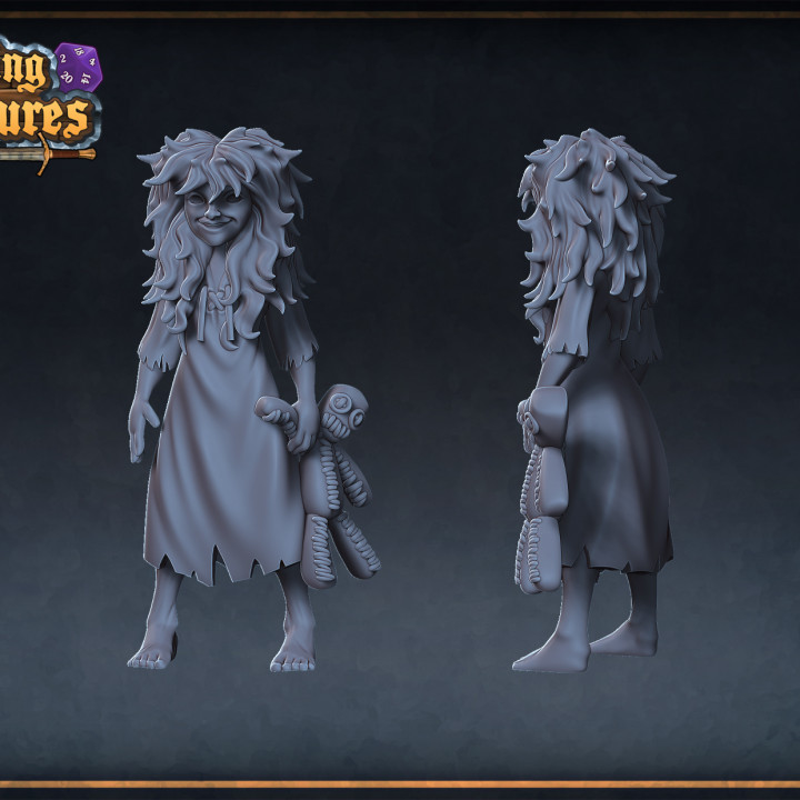 3D Printable Orphan by Jacob Olsson - Roleplaying & Miniatures