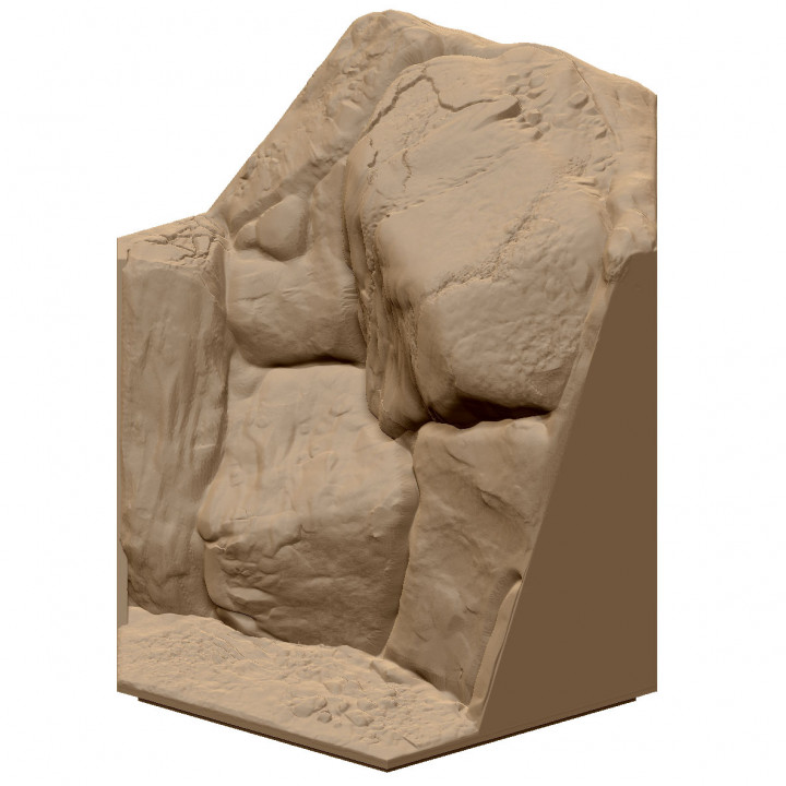 3D Printable Hexhog Tabletops: Precarious Peaks by Hexhog Tabletops