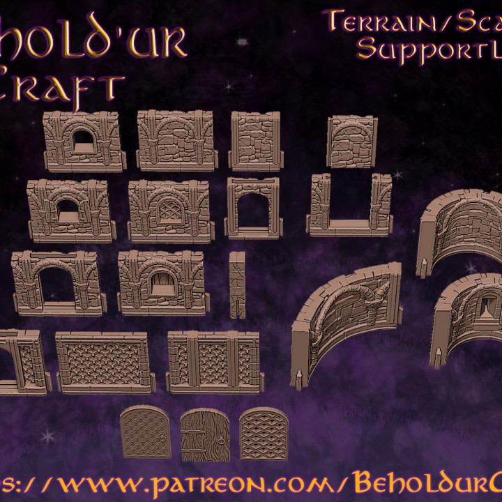 3D Printable Dungeon Second Edition by Behold'ur Craft