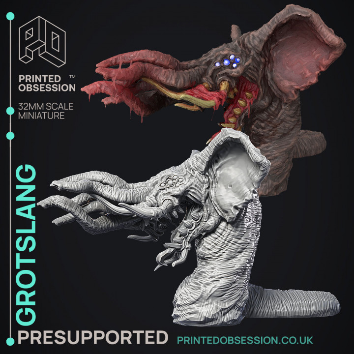 3D Printable Cryptids of the Darkwoods - 18 Models - PRESUPPORTED - Illustrated and Stats - 32mm ...