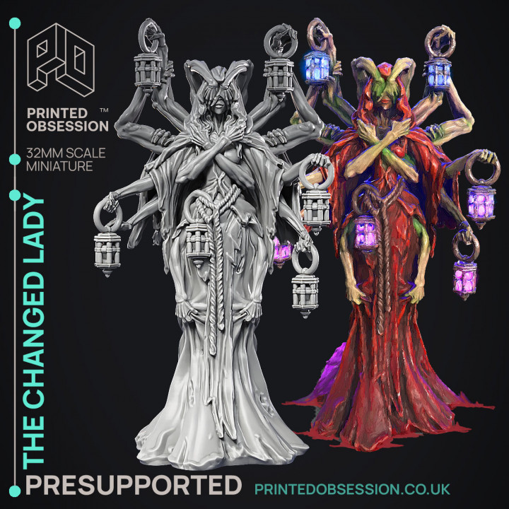 3D Printable Cryptids of the Darkwoods - 18 Models - PRESUPPORTED ...