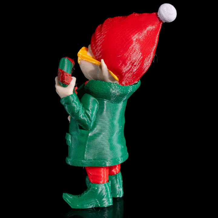3D Printable Santa Crew - Twinkle Twister by Stlflix