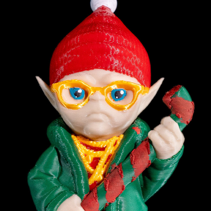 3D Printable Santa Crew - Twinkle Twister by Stlflix