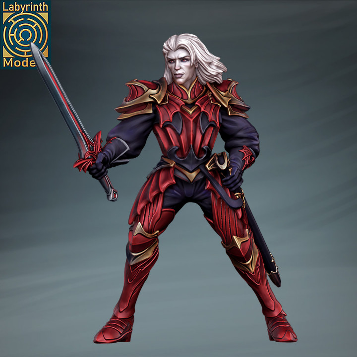 3D Printable Vampires Set 2 - 32mm scale by Labyrinth Models