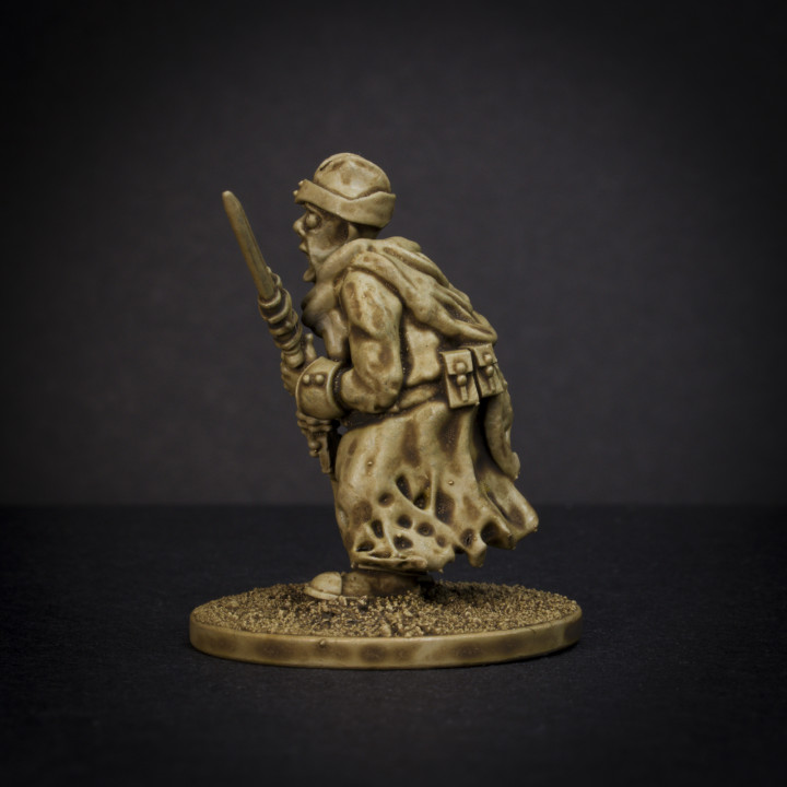 3D Printable Trench Crew - Jangles by Knucklebones Miniatures