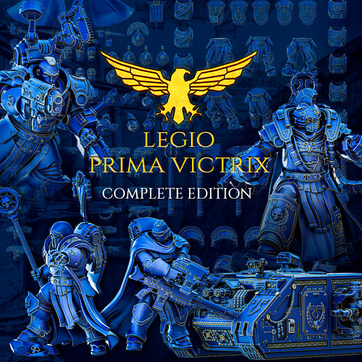 3D Printable Legio Prima Victrix (COMPLETE EDITION) by dakkadakka.store