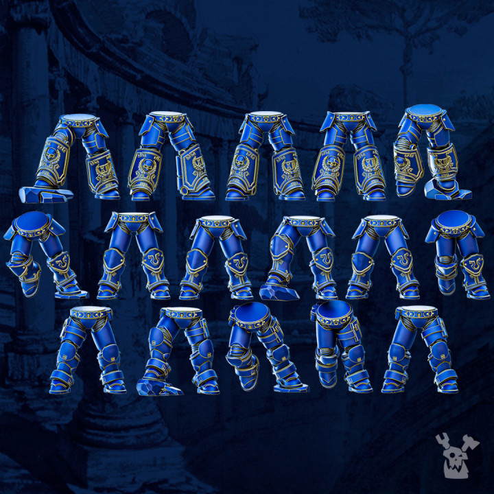 3D Printable Legio Prima Victrix (COMPLETE EDITION) by dakkadakka.store