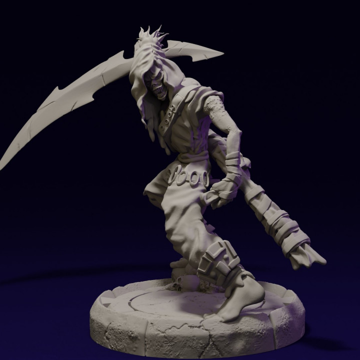 3D Printable Necromancer "The Death" by Adamo