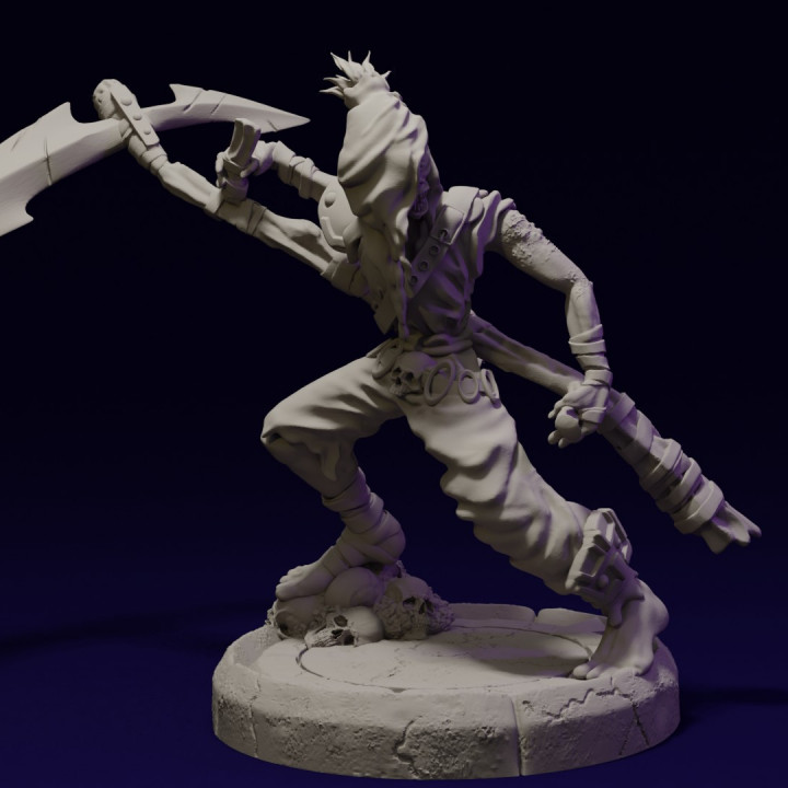 3D Printable Necromancer "The Death" by Adamo