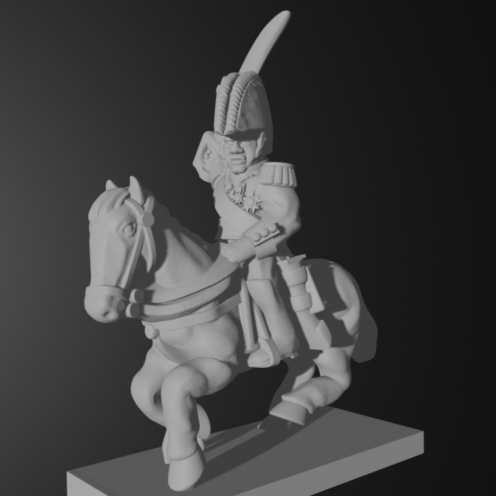 3D Printable 6-15mm Marshal Lannes NAP-FR-36 by Turner Miniatures
