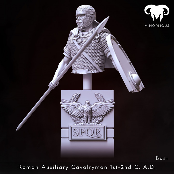 3D Printable Bundle - Roman Auxiliary Cavalryman 1st-2nd C. A.D. Hooves ...
