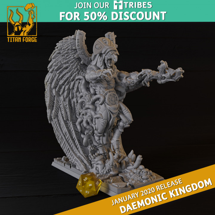 3D Printable Titan Forge Miniatures - 2020 - January - Daemonic Kingdom ...
