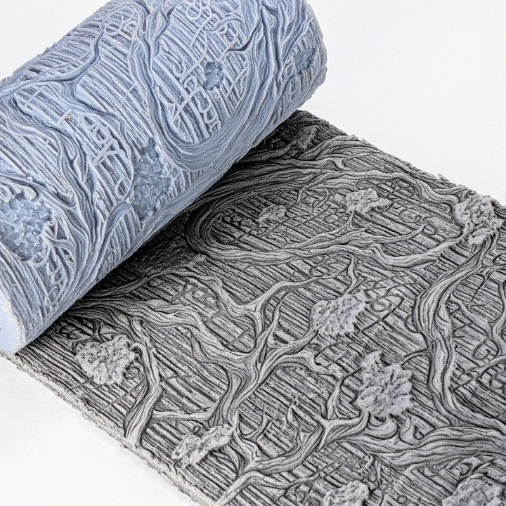3D Printable Print 'N' Roll: Elven Enclave (Texture Roller and Terrain ...