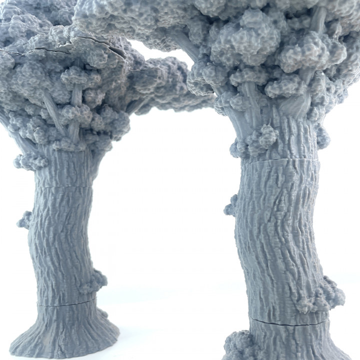 3D Printable Print 'N' Roll: Elven Enclave (Texture Roller and Terrain Set) by Custom Miniature ...