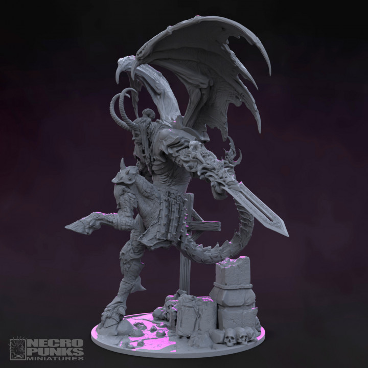 3D Printable Demon Gatekeeper Kitbash and His Army - Hell Gate Battle ...
