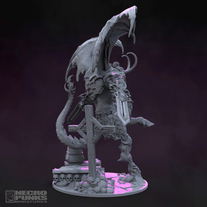 3D Printable Demon Gatekeeper Kitbash and His Army - Hell Gate Battle ...
