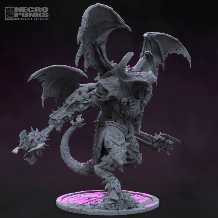 3D Printable Demon Gatekeeper Kitbash and His Army - Hell Gate Battle ...