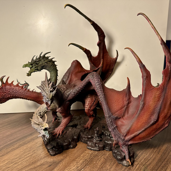 3D Print of Tiamat dragon queen by db1209