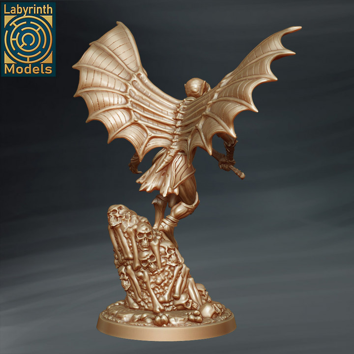 3D Printable Winged Ghouls - 32mm scale by Labyrinth Models