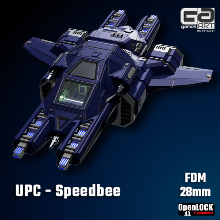 3D Printable UPC - Speedbee by gamesART by Philipp