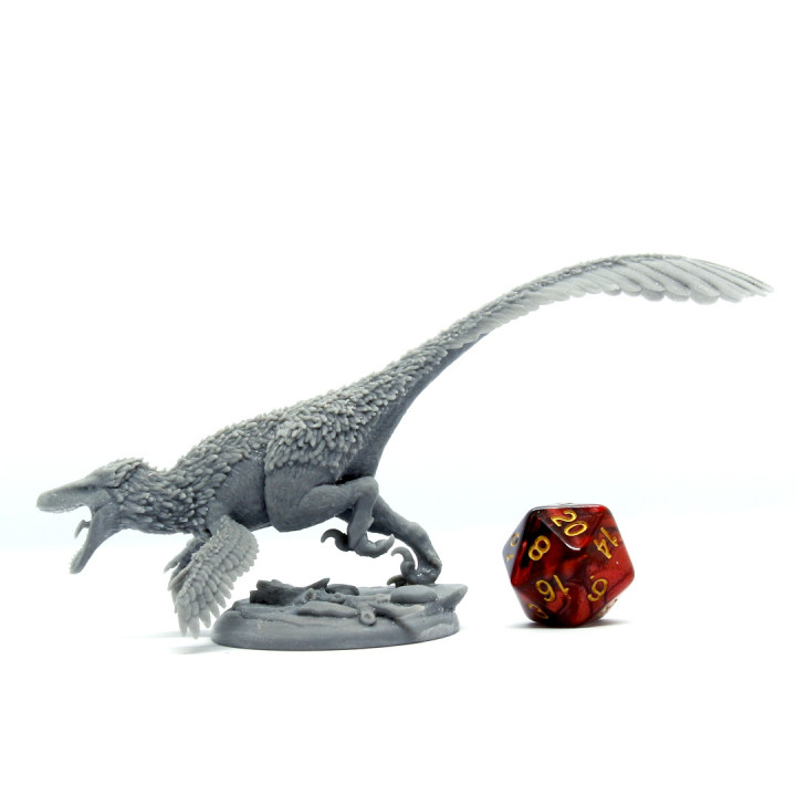 3D Printable Utahraptor 1 by clynche art