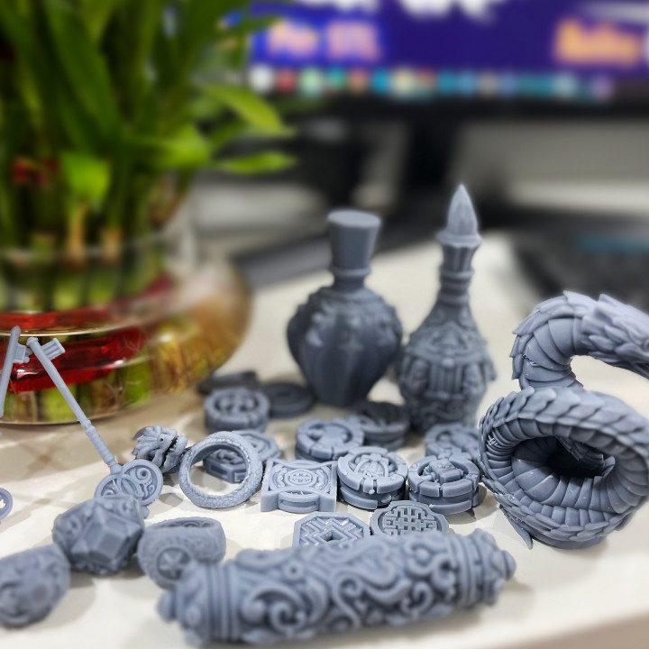 3D Printable Mystic Keys by Mystic Makers Miniatures