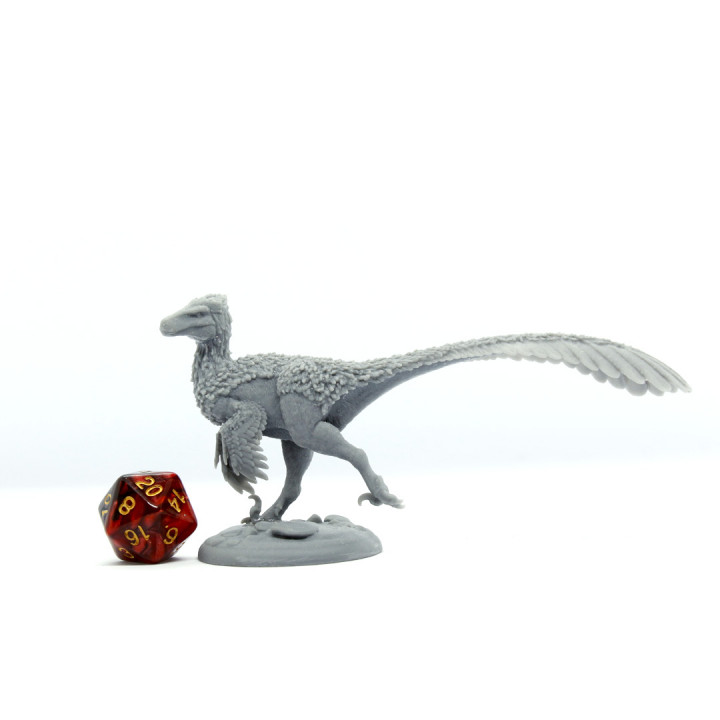 3D Printable Utahraptor 3 by clynche art