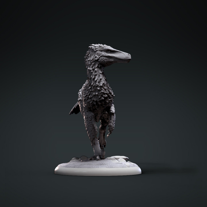 3D Printable Utahraptor 3 by clynche art