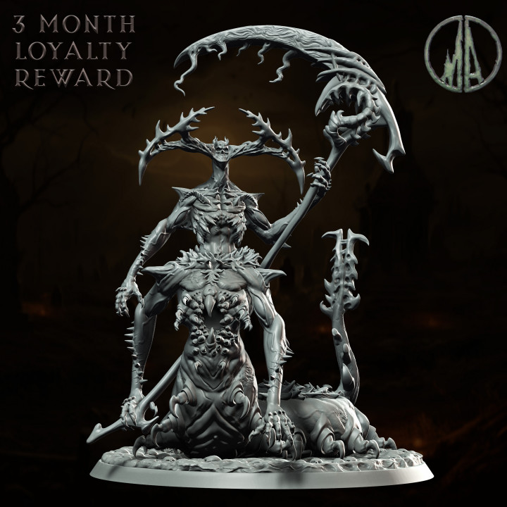 3D Printable Asmodea by Monolith Arts