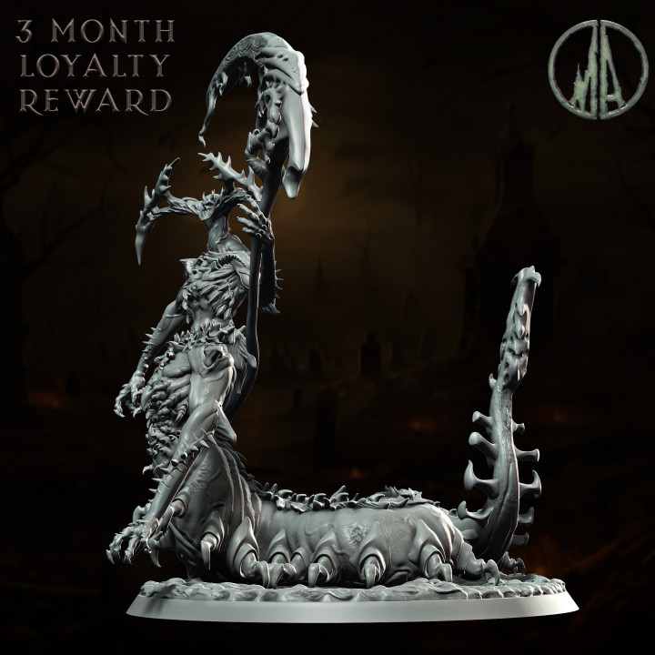 3D Printable Asmodea by Monolith Arts