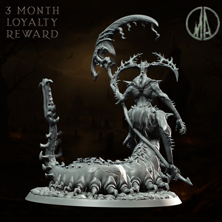 3D Printable Asmodea by Monolith Arts