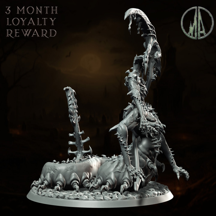 3D Printable Asmodea by Monolith Arts