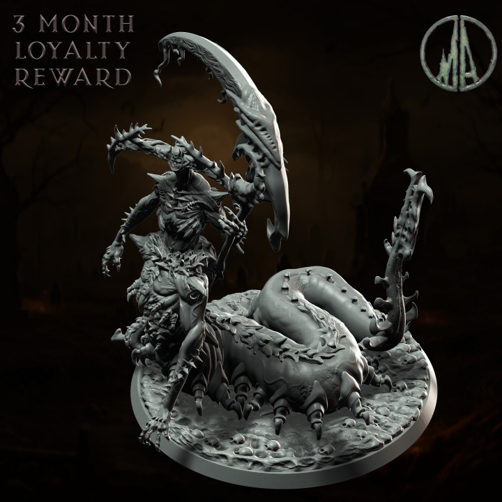 3D Printable Asmodea by Monolith Arts