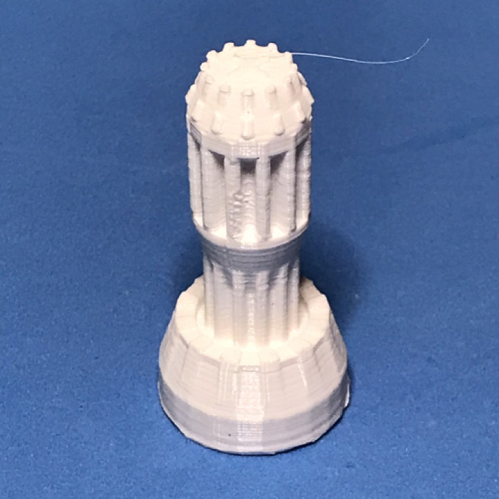 3D Printable Sci-Fi Building Chess Set by Ian Williams