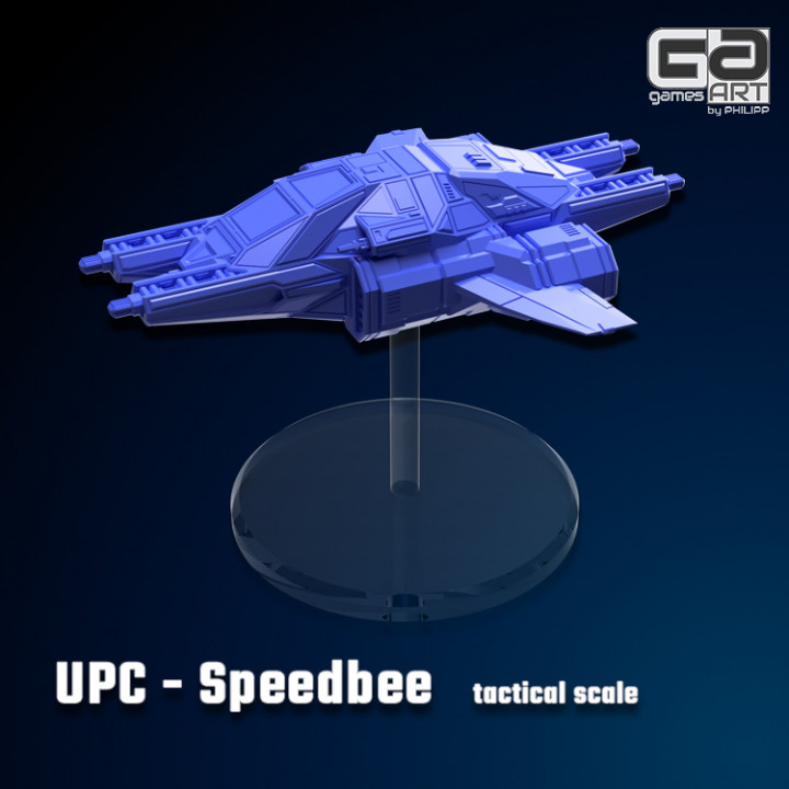 3D Printable UPC - Speedbee tactical scale by gamesART by Philipp