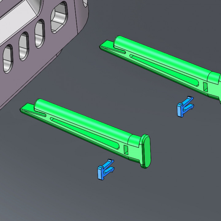 3D Printable Bambu Riser by MING