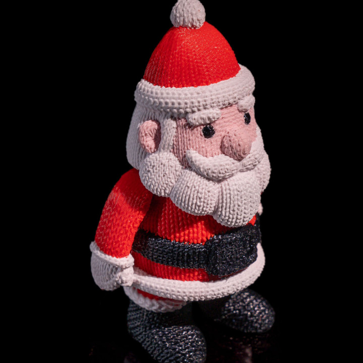 3D Printable Hooked Santa by Stlflix
