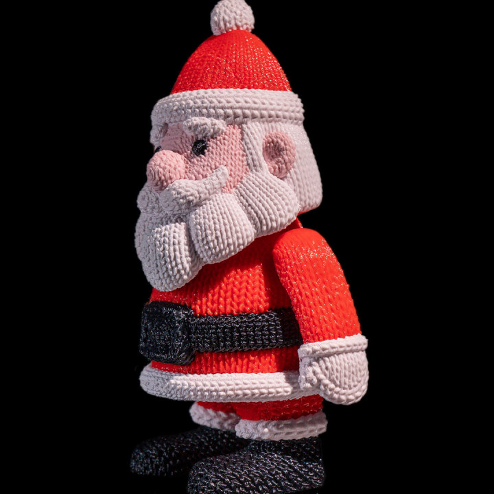 3D Printable Hooked Santa by Stlflix
