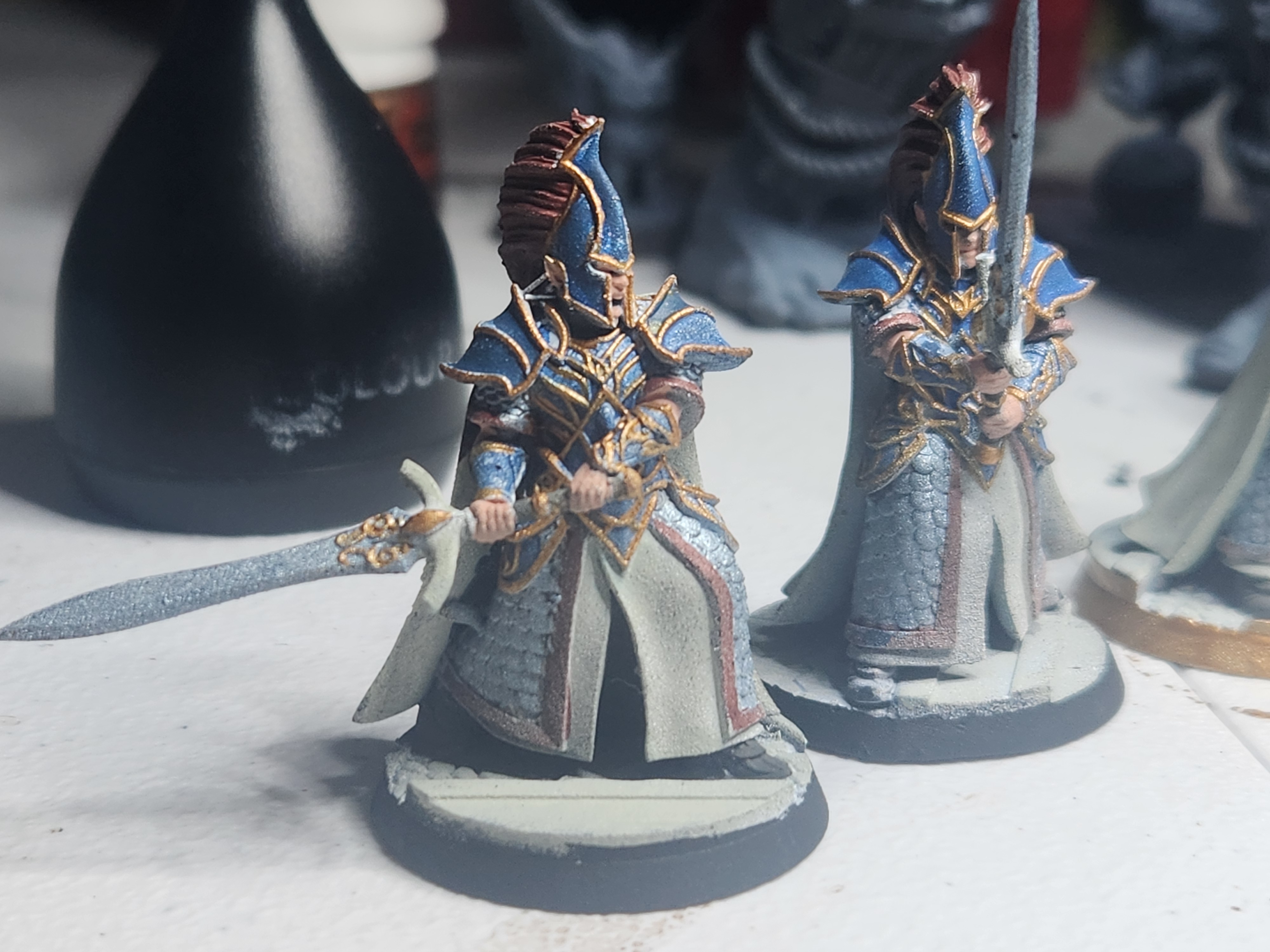 3D Printable Silvermoor Elves Blades of Ashur by The Beholder Miniatures