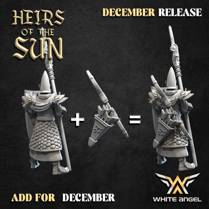 3D Printable GUARD OF LIGHT - HEIRS OF THE SUN (DECEMBER RELEASE) (ELF ...