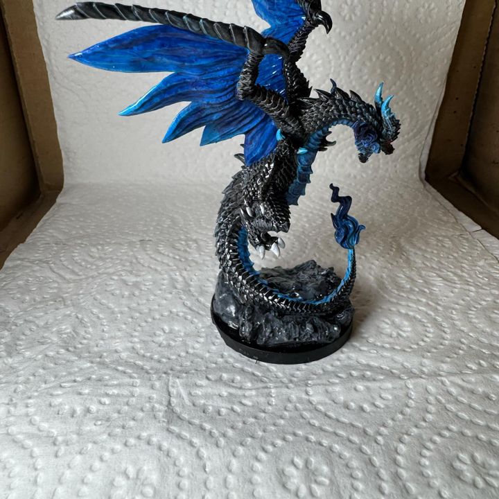 3D Print of Kaijumon Mega Char Lizards by joshuamachin